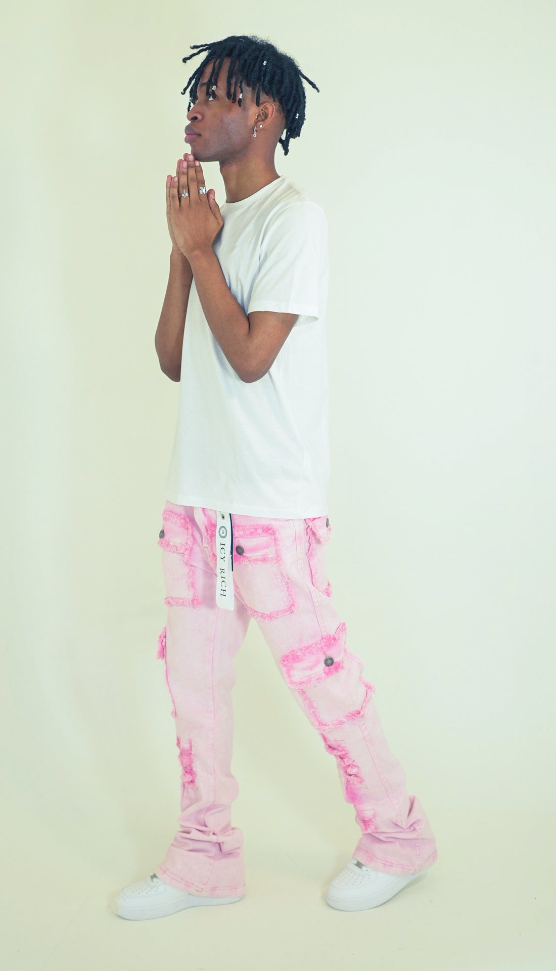 Marvel Pink | Stacked Jeans – ICY RICH Official